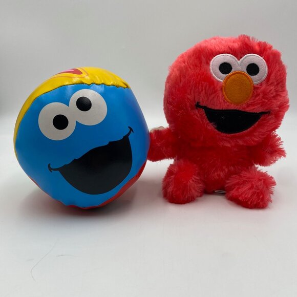Sesame Street | Toys | Seaworld Sesame Street Ball 55 Elmo Plush 6 Big ...